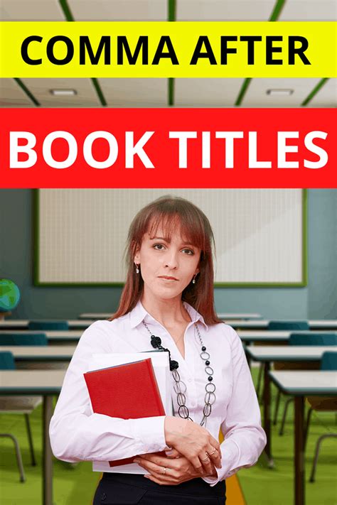 Comma After Book Titles The Definitive Guide Linguablog
