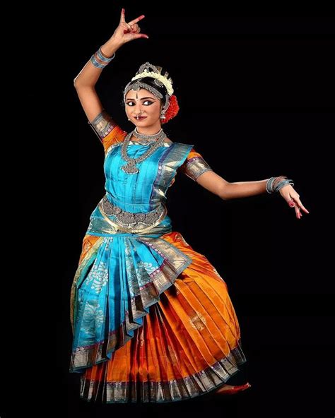 Bharatanatyam Costume Blue