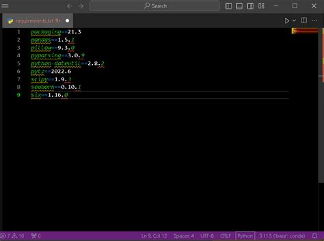 python - Why do my txt files on VScode show up as full of errors? - Stack Overflow