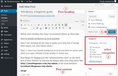 A Step By Step Wordpress Tutorial For Beginners