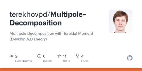 Github Terekhovpdmultipole Decomposition Multipole Decomposition