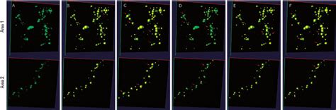 Detection Results For Two Areas From Different Methods Image Size Of