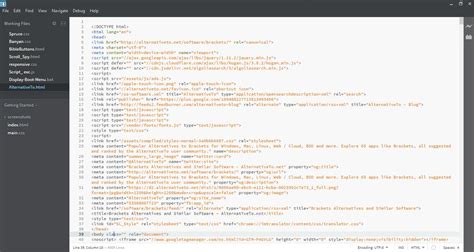 Review Of Brackets Text Editor Luliprinter