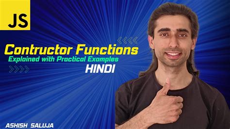 constructor functions building objects with practical examples hindi