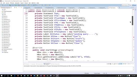 Java Programming 2 Chapter 32 Exercise 1 Fall 2015 Youtube