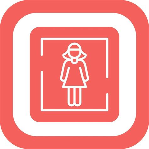 Female Toilet Sign Vector Icon 32649075 Vector Art At Vecteezy