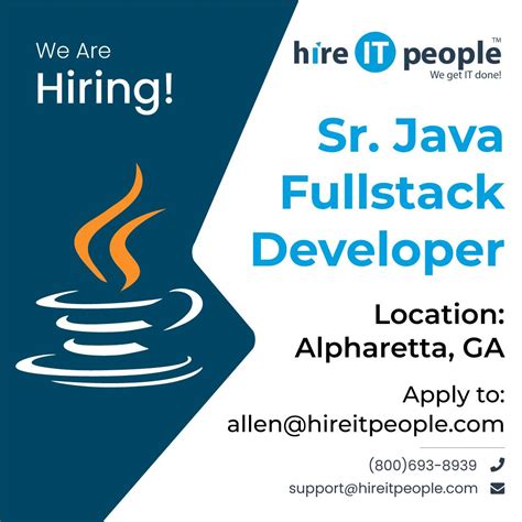 hire it people inc on linkedin javajobs fullstackjobs