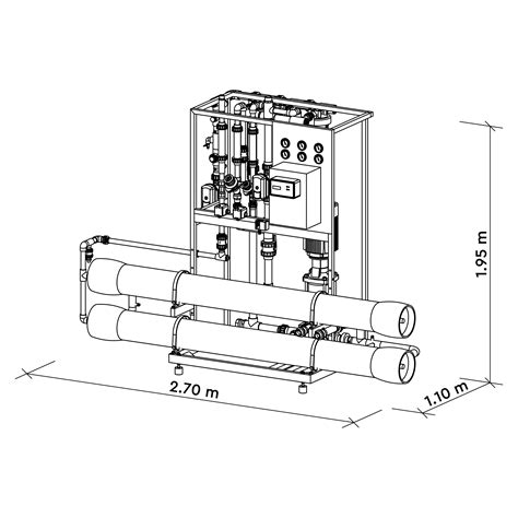 Ecosoft Ro System Mo4 4m3 H Universal Without Membrane