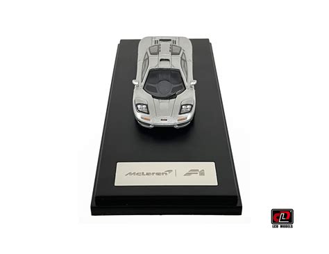 1 64 Mclaren F1 Diecast Model Car Silver Color 力成达