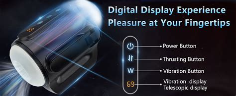 Automatic Male Masturbator Sex Toy With Thrusting Vibration Settings