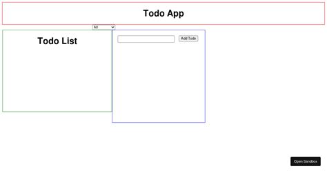 Todo App With Filter Using React And Redux Codesandbox Todo App With Filter Using React And Redux Codesandbox