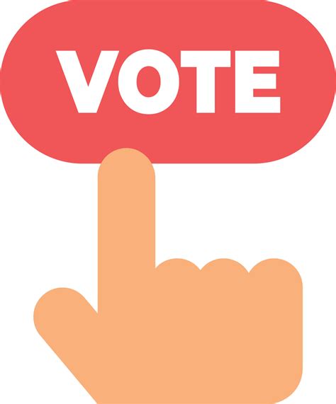 Online Voting Button 22703185 Vector Art At Vecteezy