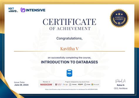 Kavitha V On Linkedin 200daysofcodingchallenge Sql Nxtwave Ccbp