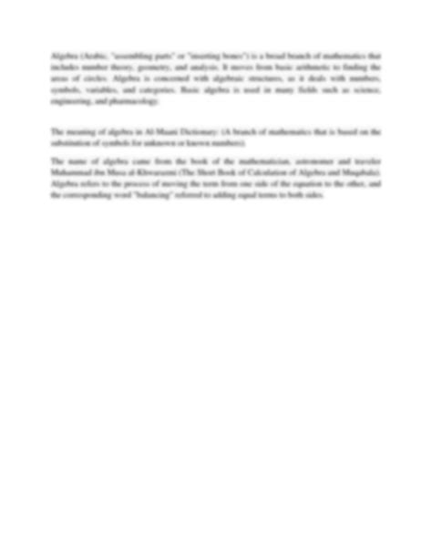 Solution The Difference Between Calculus Algebra And Precalculus