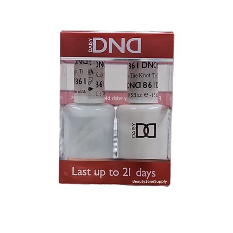 Dnd Duo Gel And Lacquer Tie The Knot 861 Beauty Zone Nail Supply