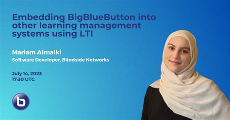 Bigbluebutton On July 14th At 1730 Utc Blindside