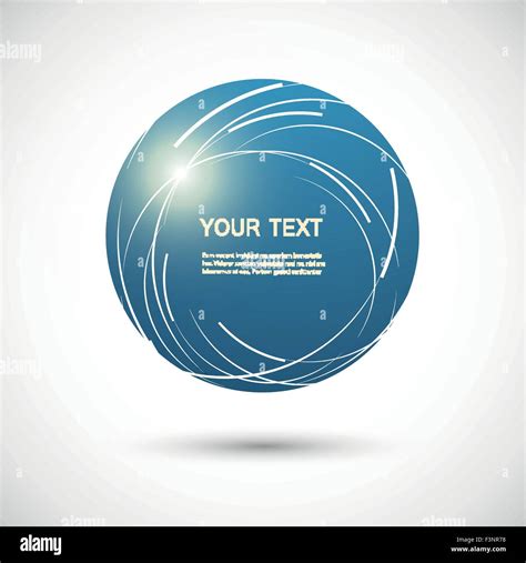 Vector Color Circle Line Design Stock Vector Image Art Alamy