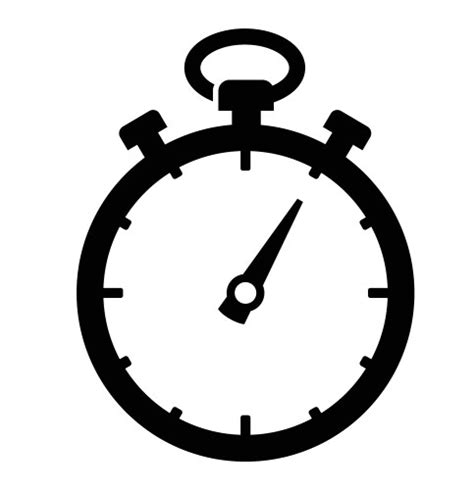 5 Minutes Timer Stopwatch Or Countdown Icon Time Vector Image