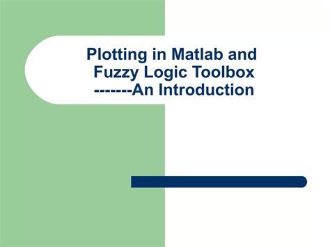 Introduction Matlab Ppt