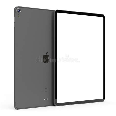 Ipad Pro 2018 With Blank Screen Editorial Photo Image Of 129inch