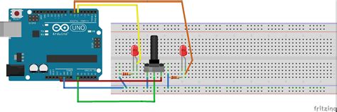 potansiyometre İle led parlaklığı ayarlama robocombo