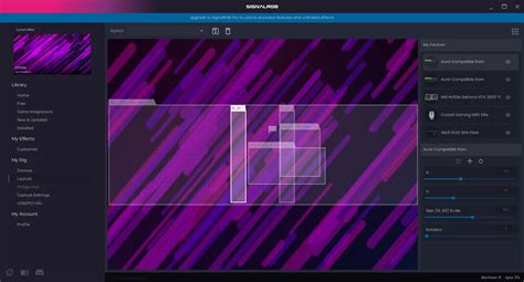 RGB Lighting က Software တစမတညမ ထနခပနငသည Signal RGB