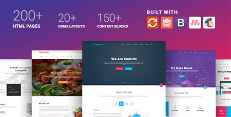 materialize material design based multipurpose html template by