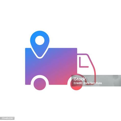 주문 추적 그라데이션 색상 실선 아이콘 디자인 인포그래픽 웹 페이지 모바일 앱 ui ux 및 gui 디자인에 적합합니다 개념에