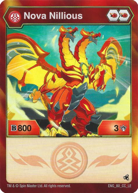 Pyrus Nova Nillious Le The Bakugan Wiki