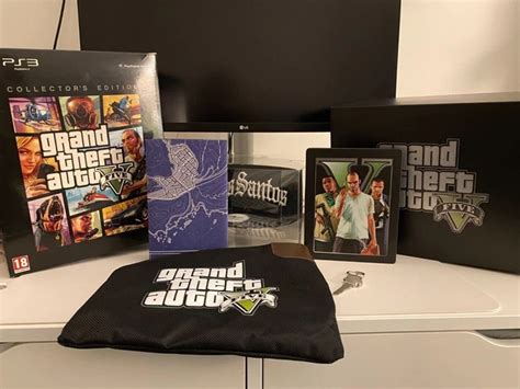 Grand Theft Auto V Gta 5 Collectors Edition Playstation 3 Ps3