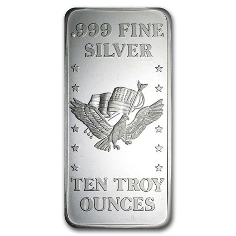 Buy 10 Oz Silver Bar Us Assay Office Apmex