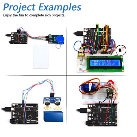 Freenove Rfid Starter Kit Compatible With Arduino Uno R3 180 Page D