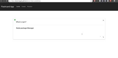 github stevennagata react flash cards react flash cards is a web app