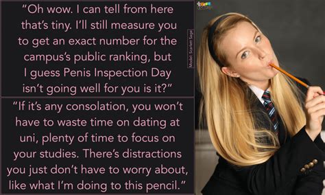 Scarlett Sage Penis Inspection Day R Rejectionfetish
