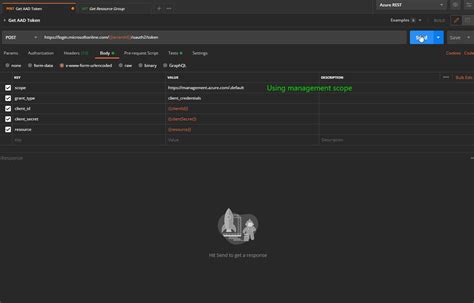 Azure Rest Api Token Microsoft Qanda