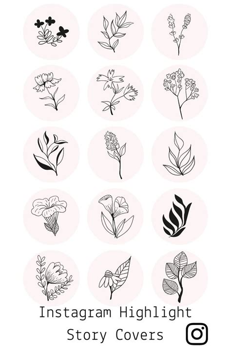 Instagram Highlight Story Covers Instagram Instagram Story Etsy