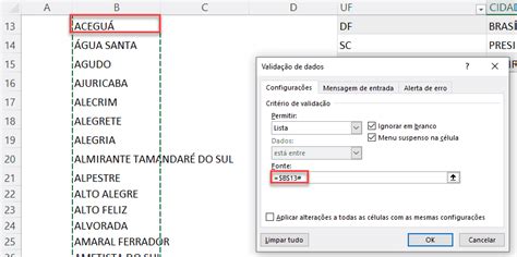 Lista Suspensa Condicionada No Excel Guia Do Excel