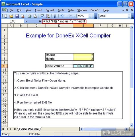Doneex Xcell Compiler Screenshots