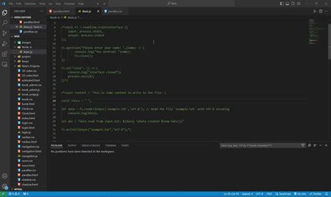 Working On Nodejs Project With Fs Module Raksith S S Posted On The