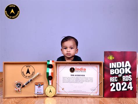 Naithik S N Ibr Achiever India Book Of Records