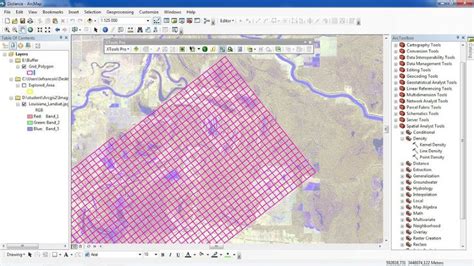 arcgis how to rotate and create polygon grid usning xtools pro