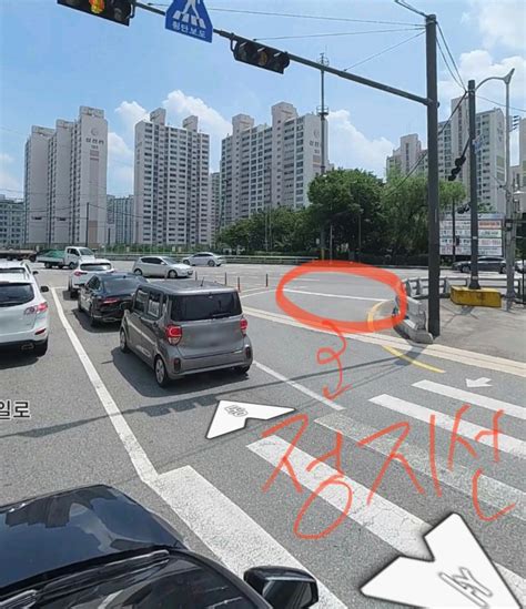 신호없는 교차로 우회전 일시정지해야하나요 지식in