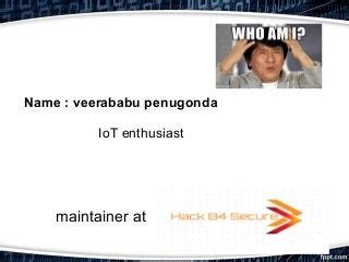 IOT Exploitation PPT