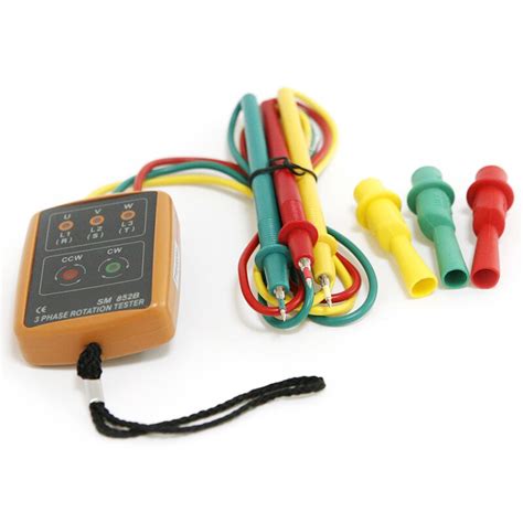 Sm852b 3 Phase Rotation Tester Digital Phase Indic Grandado