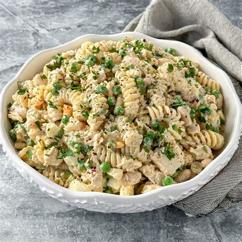 Easy Tuna Pasta Salad High Protein Recipe