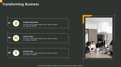 Transforming Business In Powerpoint And Google Slides Cpb PPT Presentation