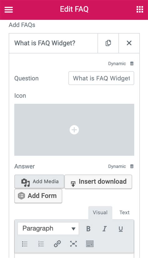 Elementor Faq Widget Faq Schema Markup Elementor Widget