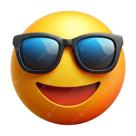 Cool Smiley Face Emoji Clipart Illustration Smiling Emoji Sunglasses Happy Emoji Clipart