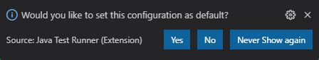 Can T See A List To Select The Configuration When Java Test Config Is