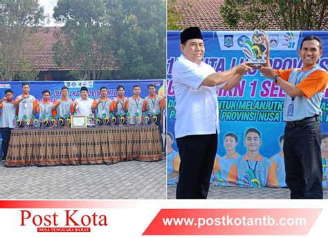 Smkn 1 Selong Serah Terima Secara Simbolis Trofi Juara Lks Smk Tingkat